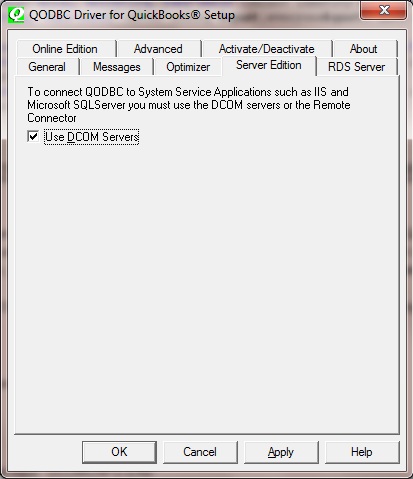 [QODBC-Desktop] How to Setup QODBC to Access QuickBooks when there is ...